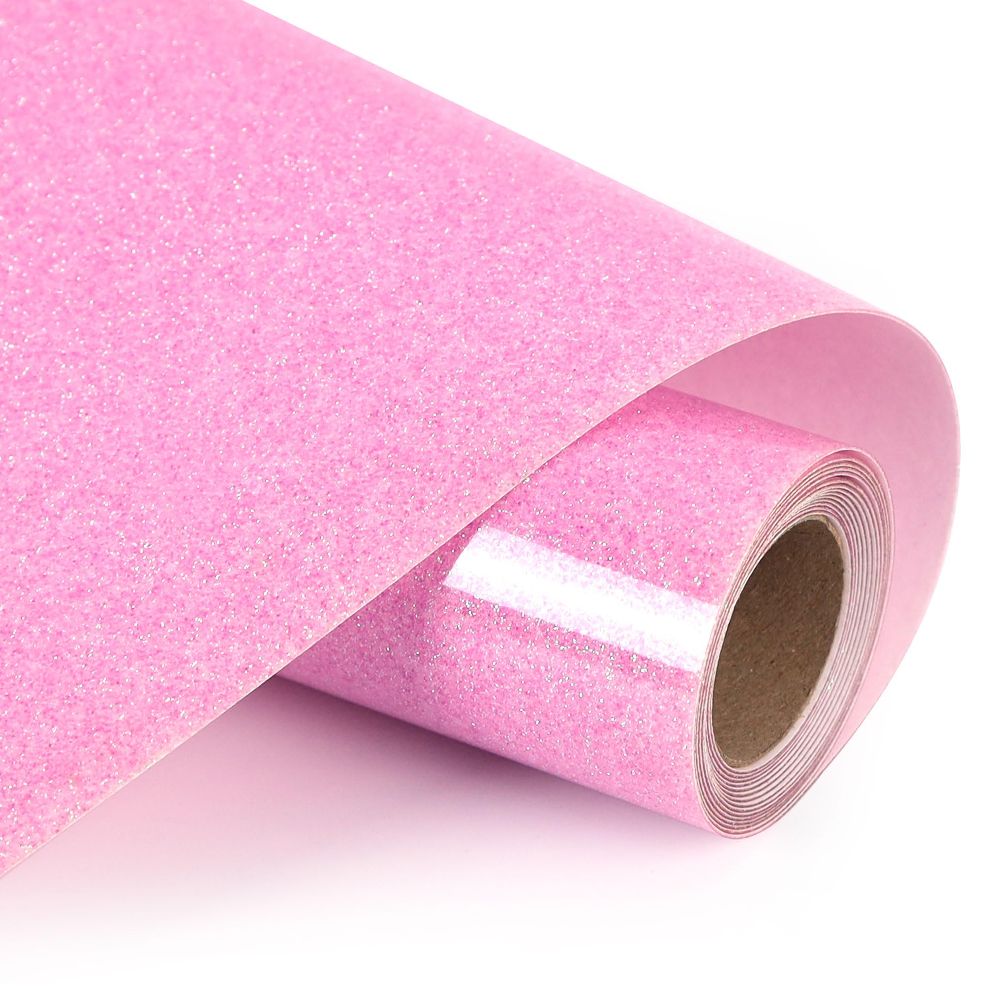 Amazon.com: HTVVETUR Christmas Glitter HTV Purple Heat Transfer Vinyl ...