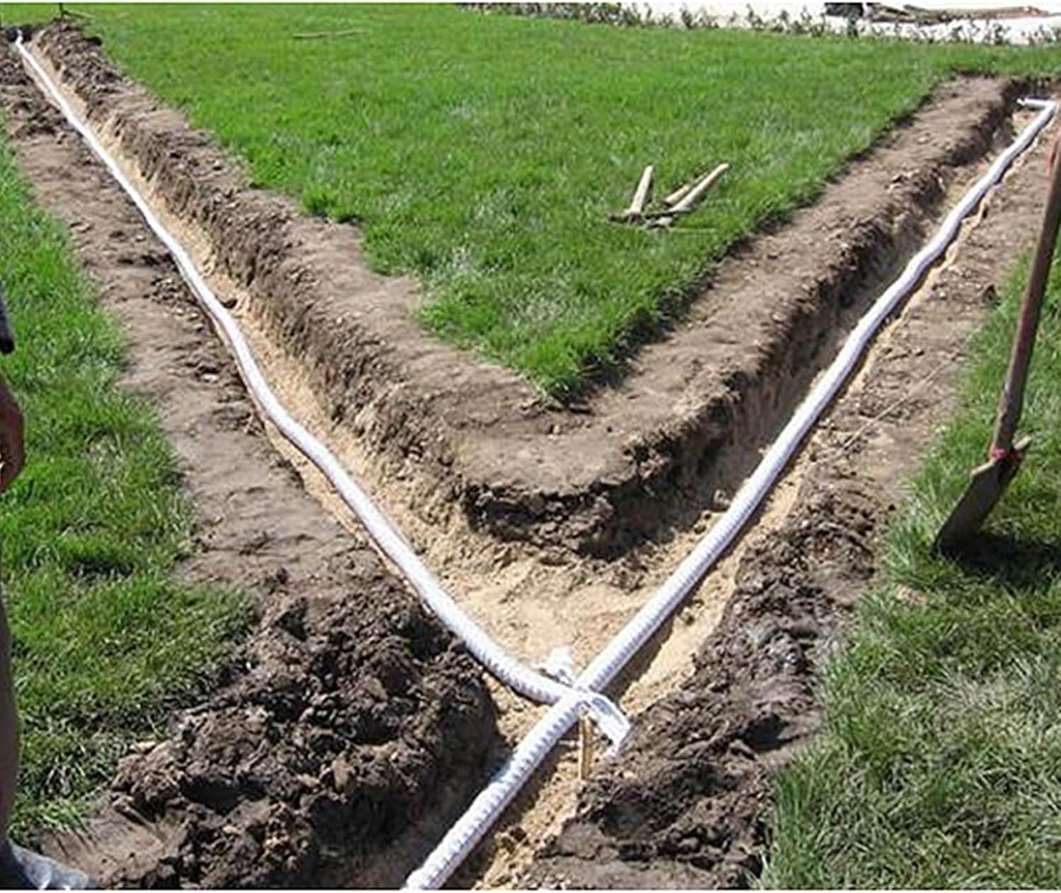 Amazon.com: AMUFJJ Soft Infiltration French Drain Pipe, 2 3 4 6 Inch ...