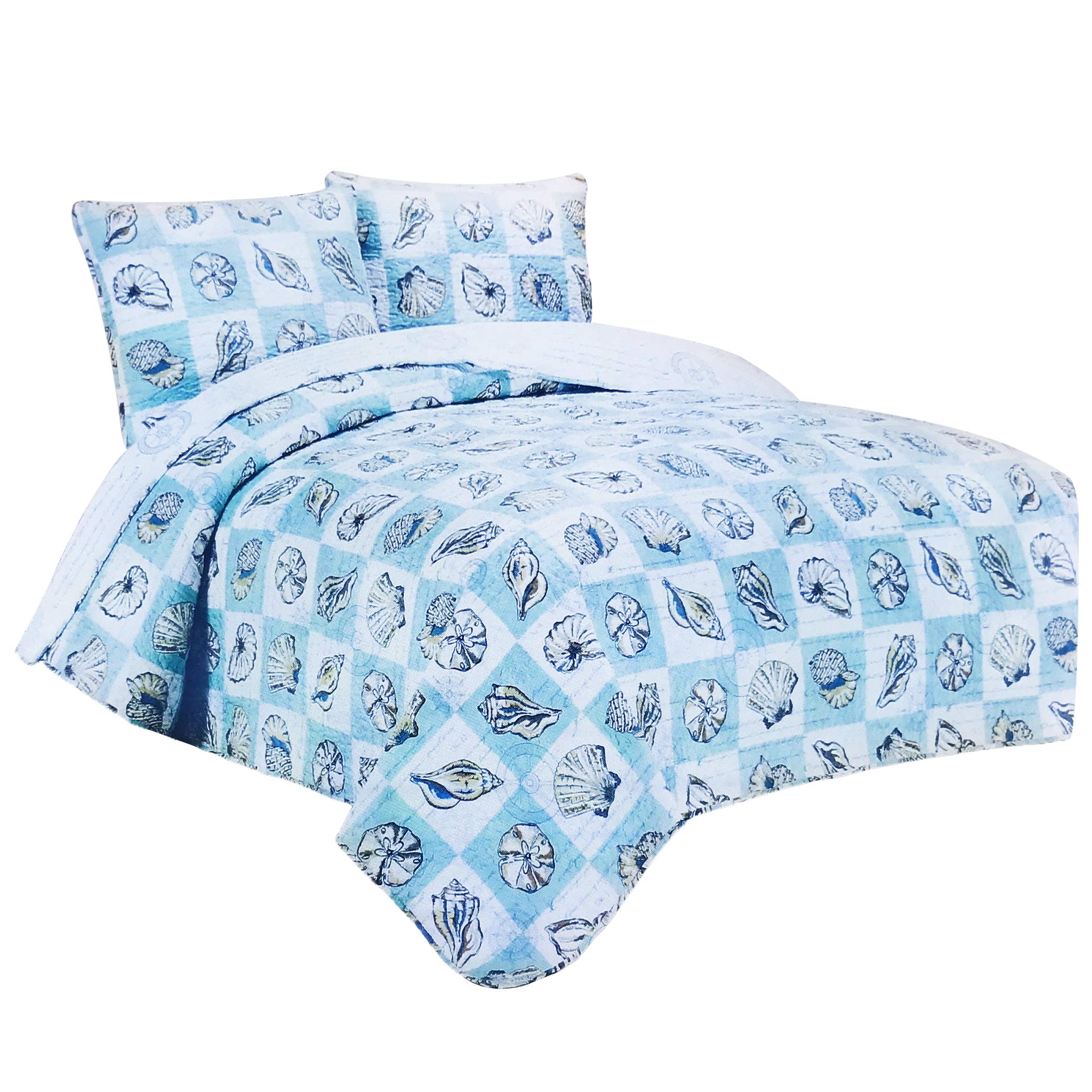 Amazon.com: Western Peak 3 Piece Coastal Beach Tropical Ocean Aqua ...