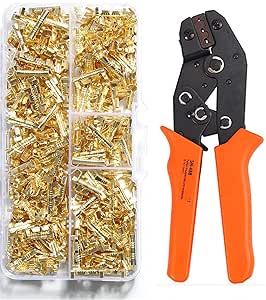 Amazon.com: Yuuloo terminals kit, U Shaped Terminal Inserts Connector ...