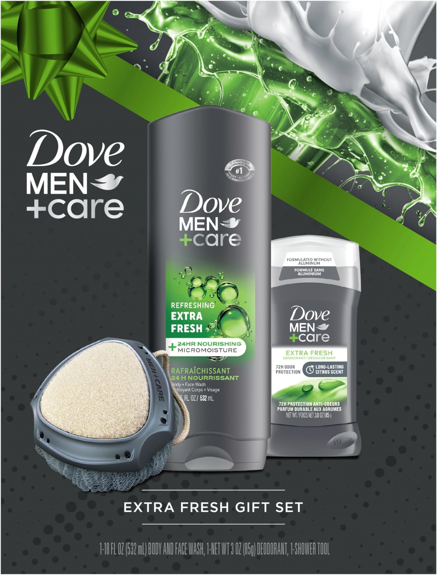 Amazon.com : DOVE MEN + CARE Limited Edition Men's Holiday Grooming ...