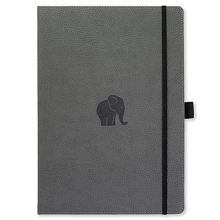 Amazon.com : Dingbats - Earth Dotted Medium Notebook, Tangerine ...