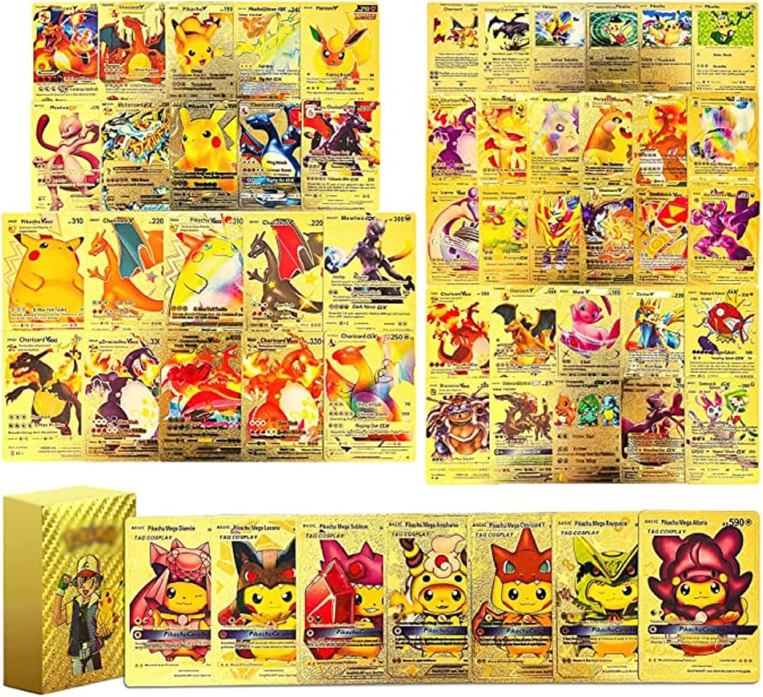 Buy 55 Gold Foil Assorted Cards Rare Cards V Series Cards Vmax Rare buy-55-gold-foil-assorted-cards-rare-cards-v-series-cards-vmax-rare