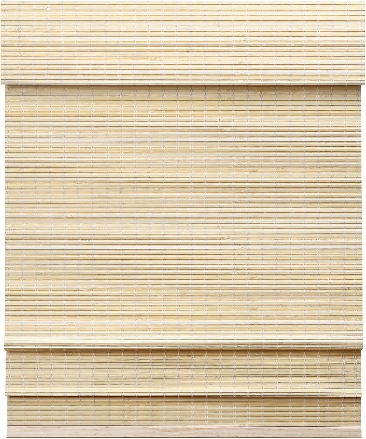 Amazon.com: LazBlinds Cordless Bamboo Roman Shades, Privacy Window ...