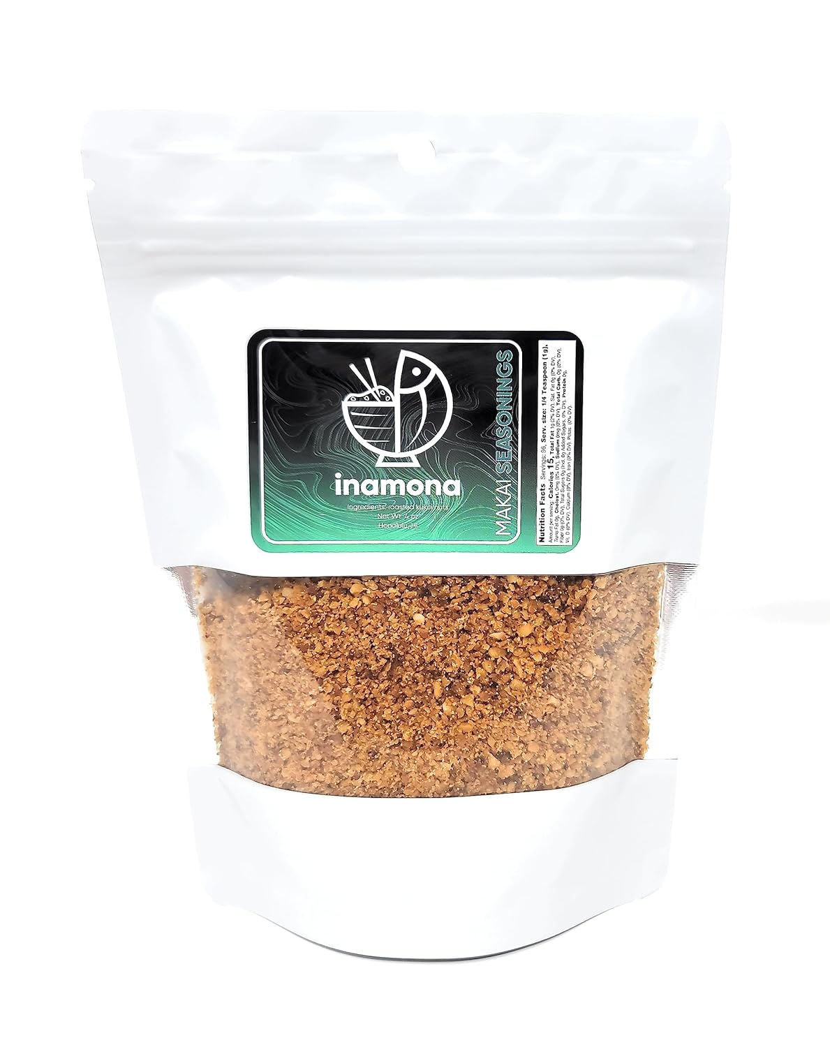 Amazon.com : Makai Seasonings Hawaiian Inamona Roasted Kukui Nut Poke ...