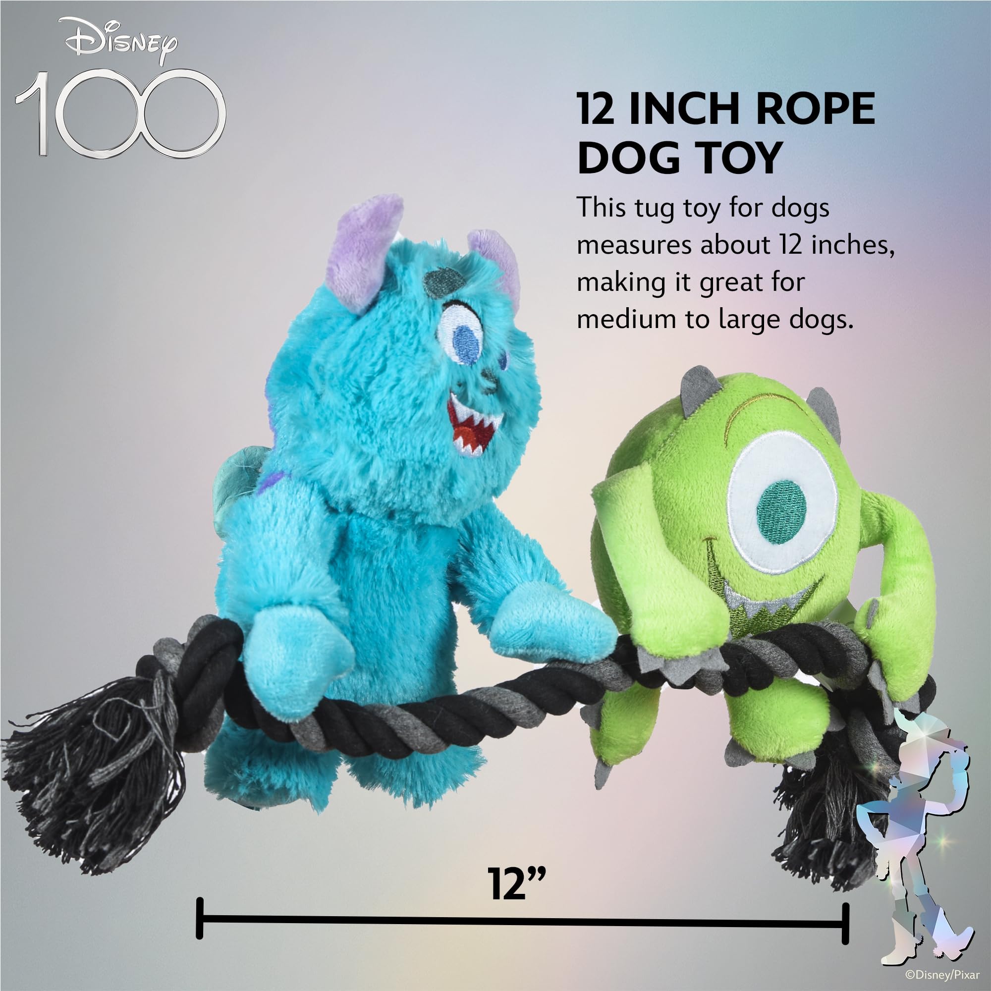 Snapklik.com : Disney For Pets Pixars Monsters, Inc Rope Pet Toy ...