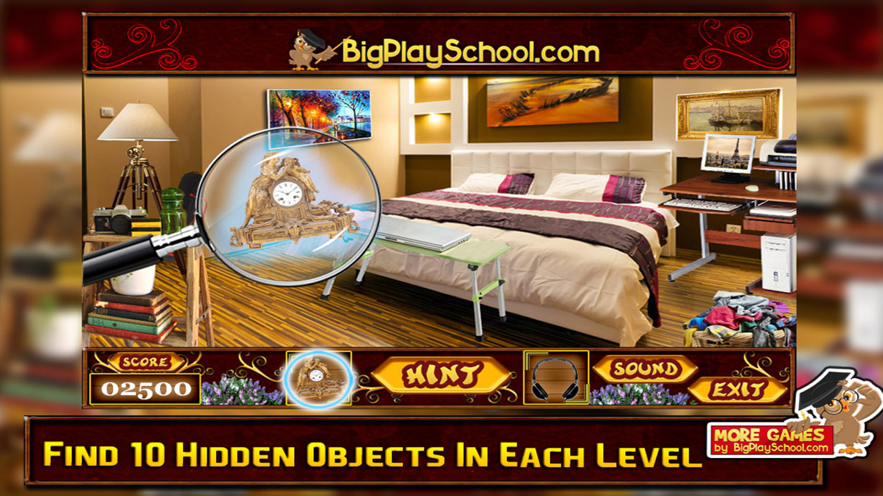 #51 - My Bedroom - New Free Hidden Object Games - App on Amazon Appstore