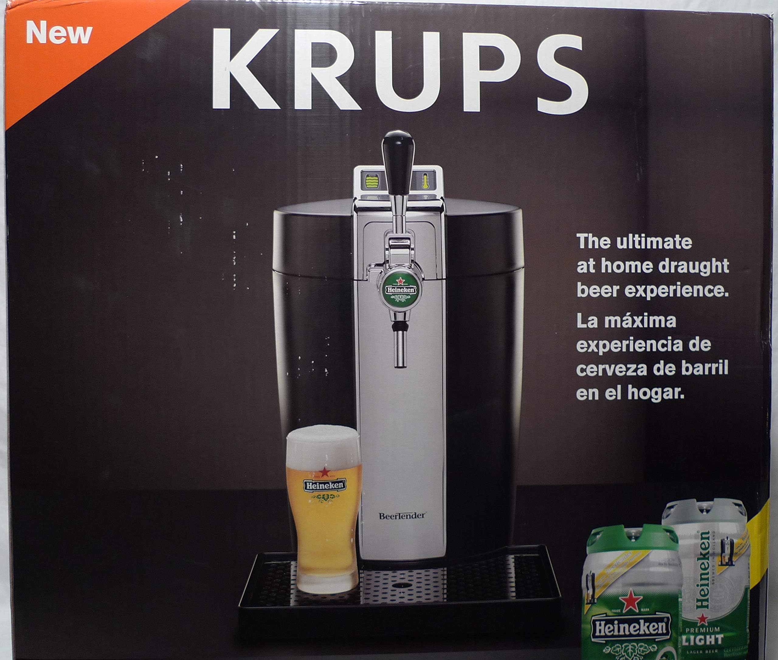 Amazon.com: BeerTender from Heineken and Krups B90 Home Beer-Tap System ...