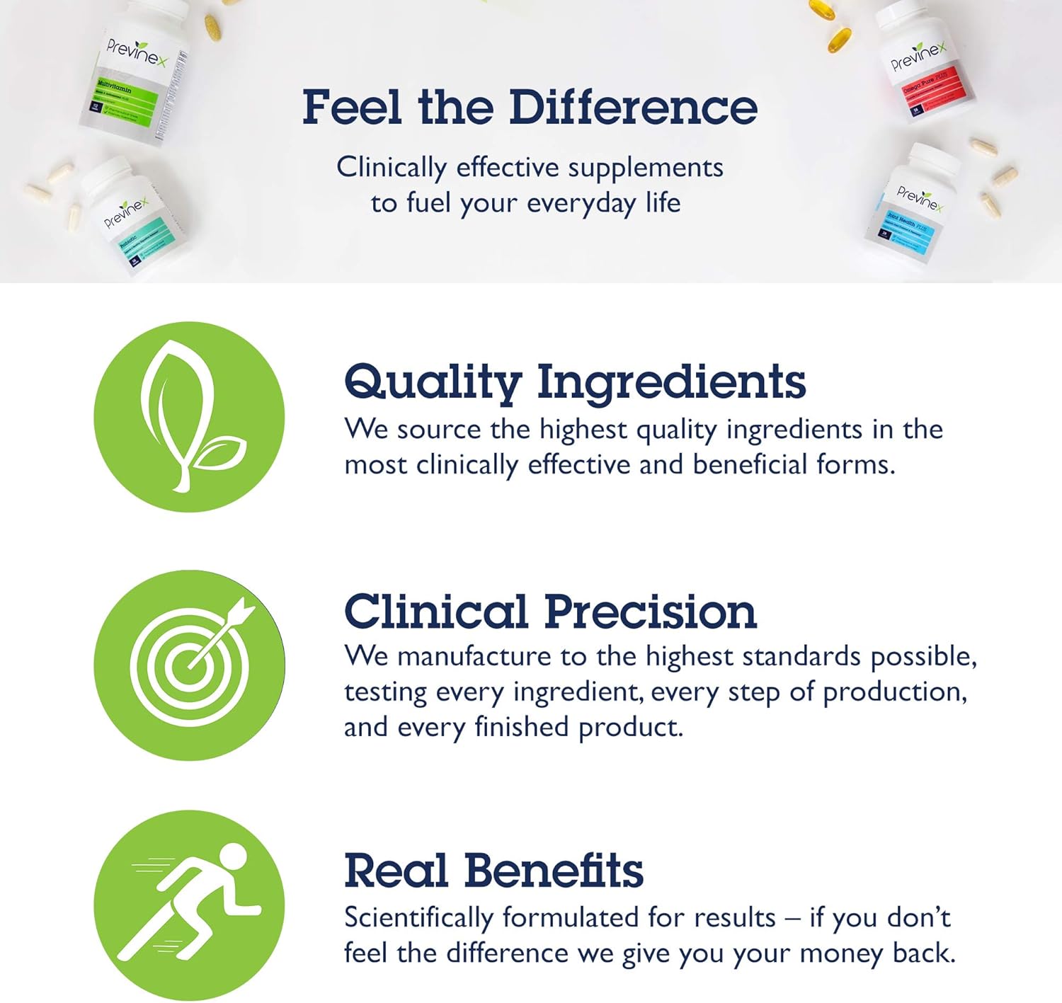 Previnex Multivitamin, Mineral y Antioxidante Plus – Multivitamina para ...