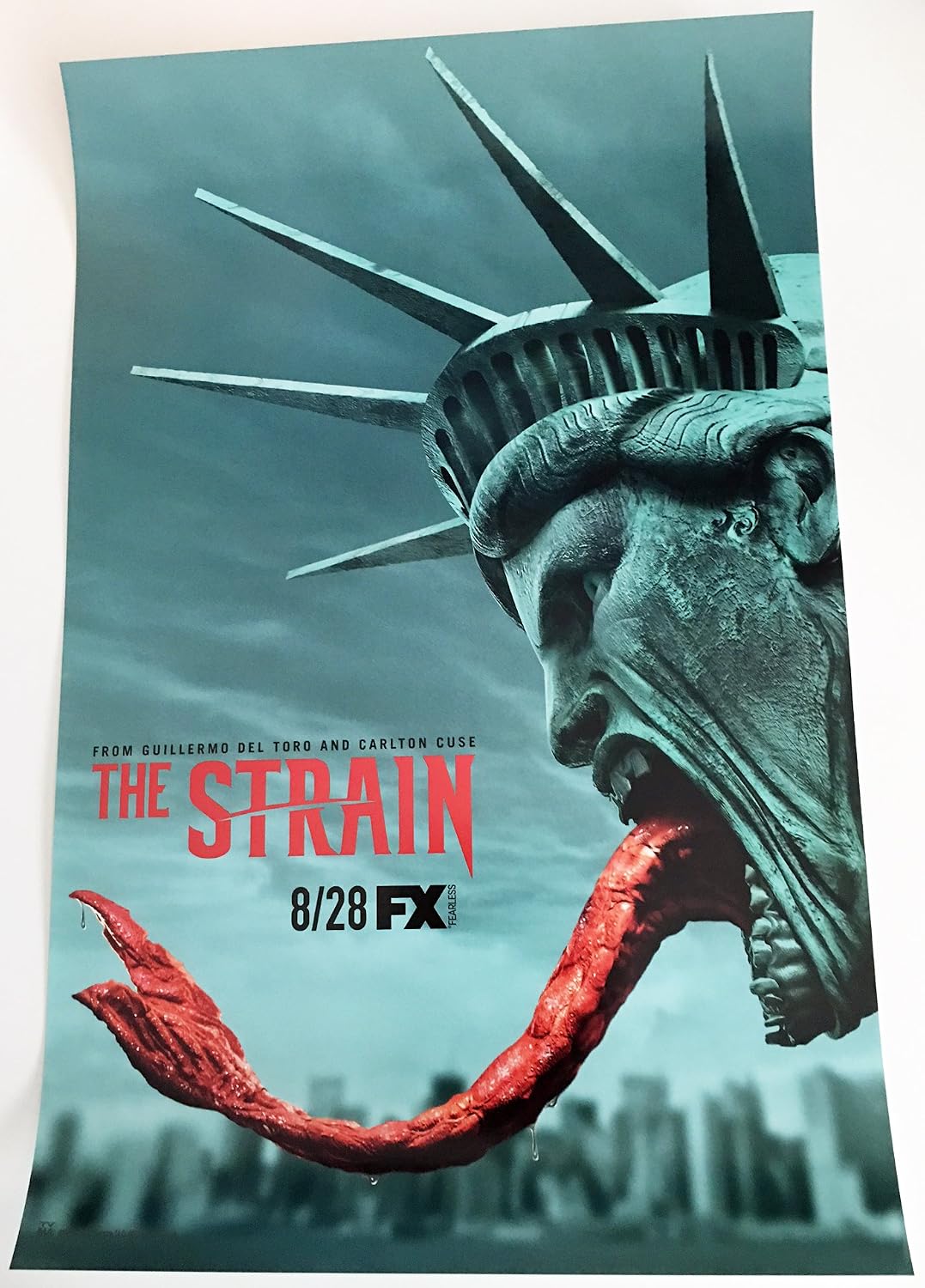 THE STRAIN - 11"x17" Original Promo TV Poster SDCC 2016 Guillermo Del ...