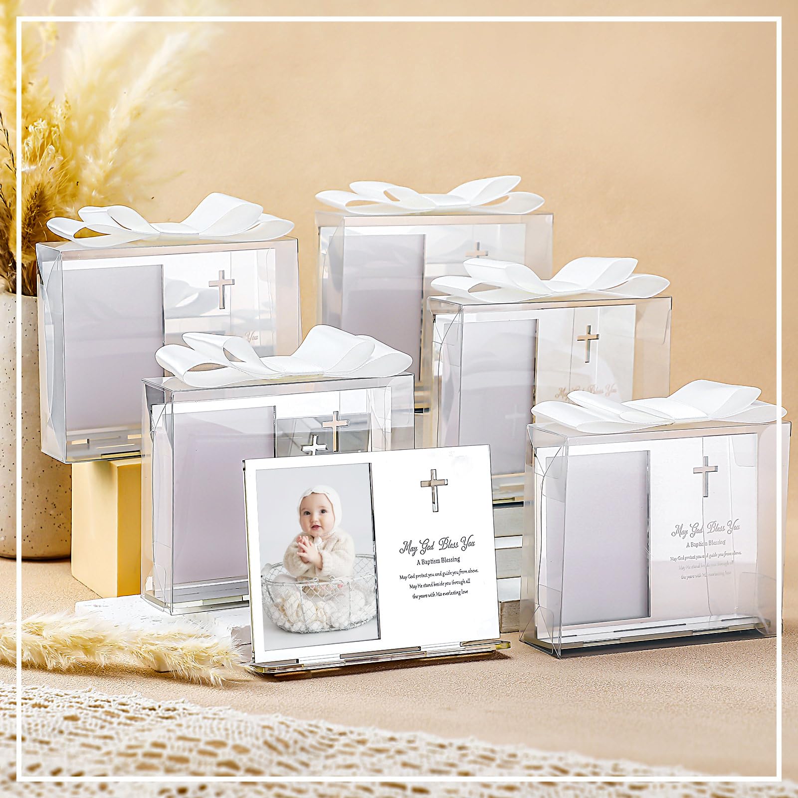 Engravable Frames Baptism Favors