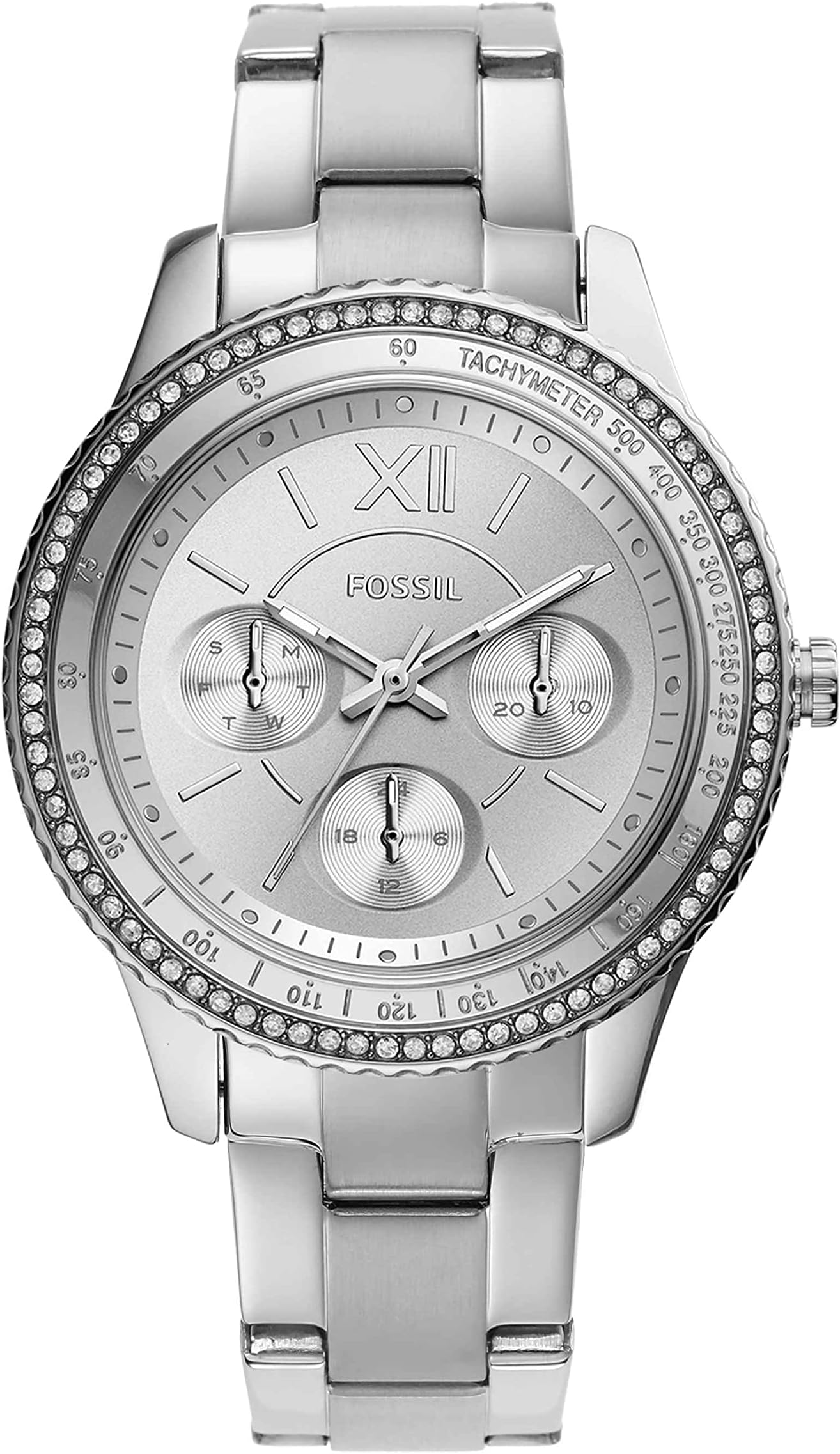 Fossil Virginia Analog Silver Dial Women's Watch-ES3282 : Fossil ...