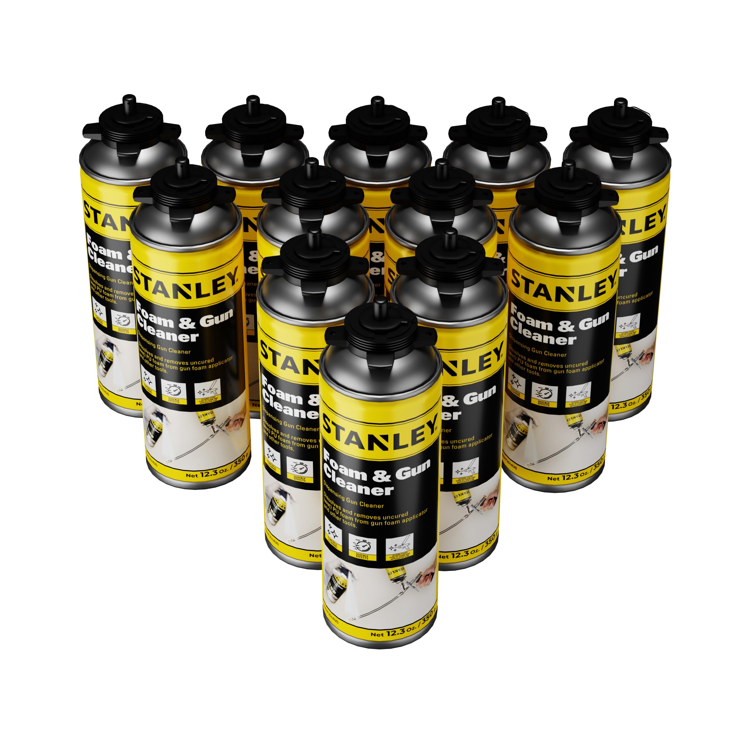 Snapklik.com : STANLEY Spray Foam Dispensing Gun Cleaner - Uncured ...