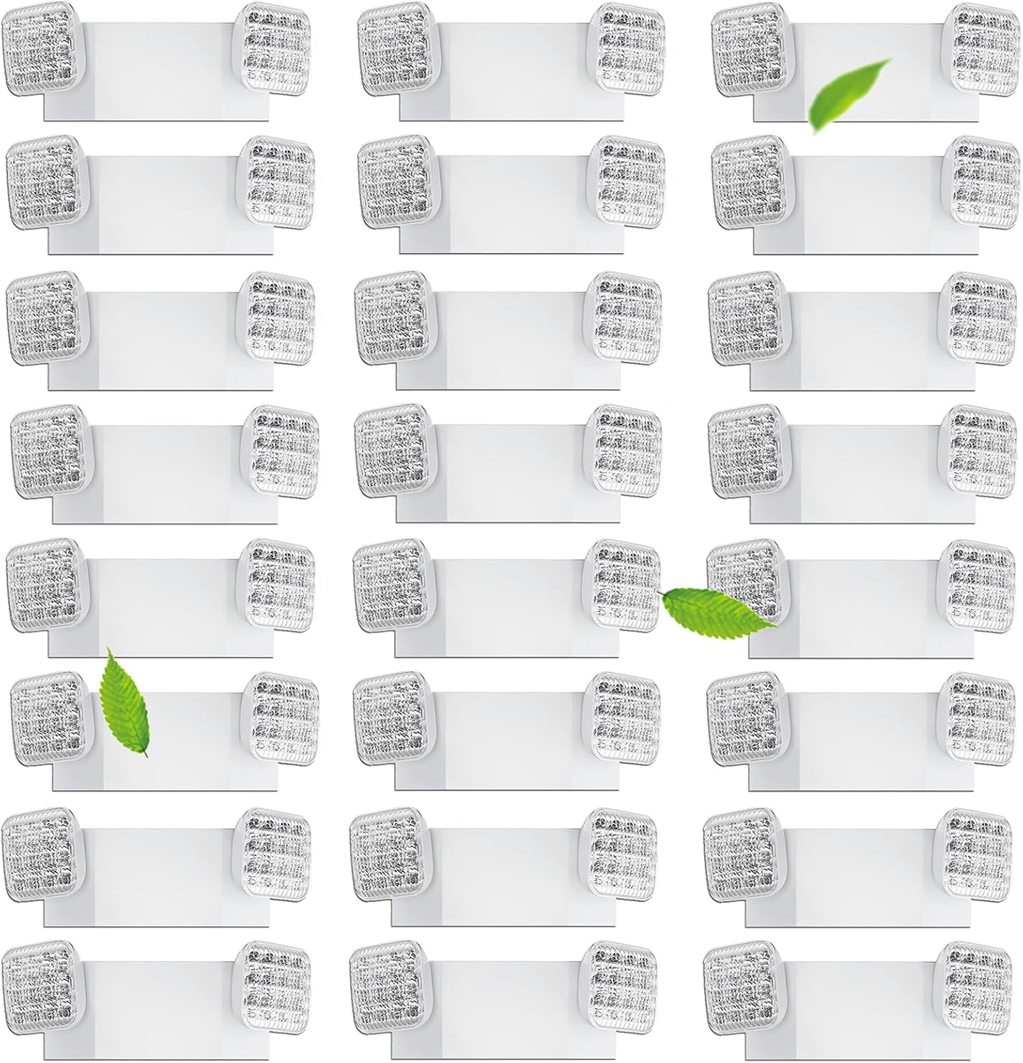 Commercial LED Emergency Lights 24 Pack, Emergency Light with Battery ...