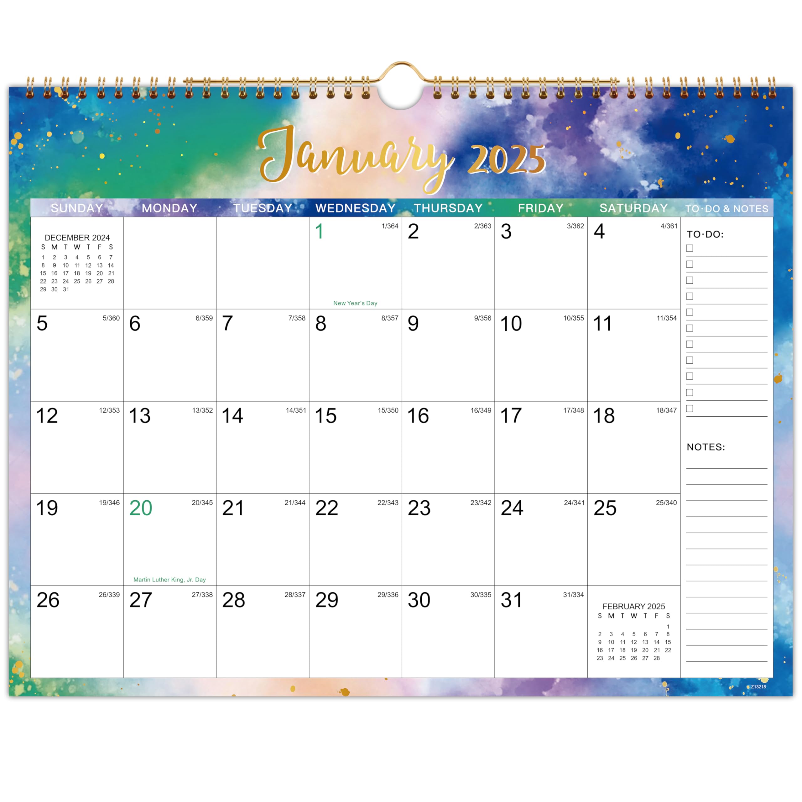 Snapklik.com : 2025 Calendar - 2025 Wall Calendar 12 Months From JAN ...