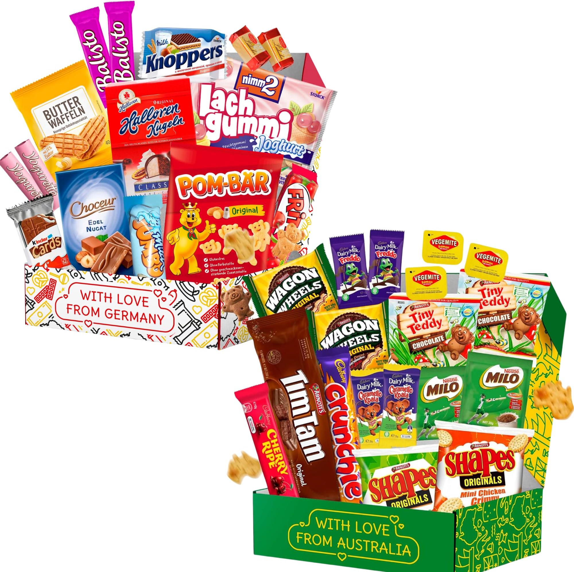 Amazon.com : German Snacks & Authentic Australian Snack Gift Box Bundle ...