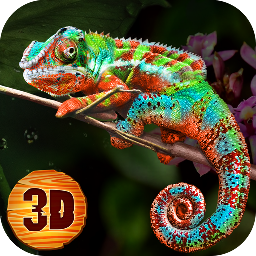 Wild Chameleon Simulator 3D: Exploration of Micro World | Small Animal ...