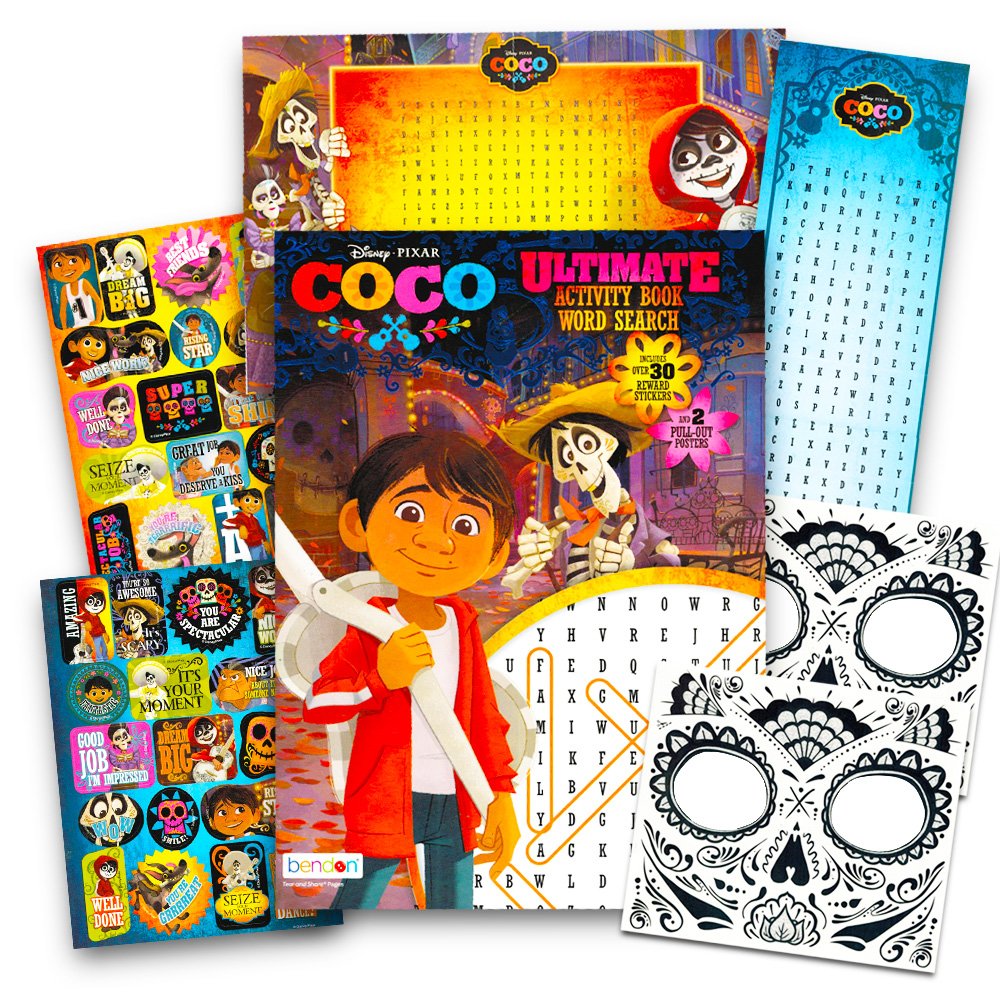 Buy Disney Pixar Coco Activity Book Set -- Coco Coloring and Activity ...