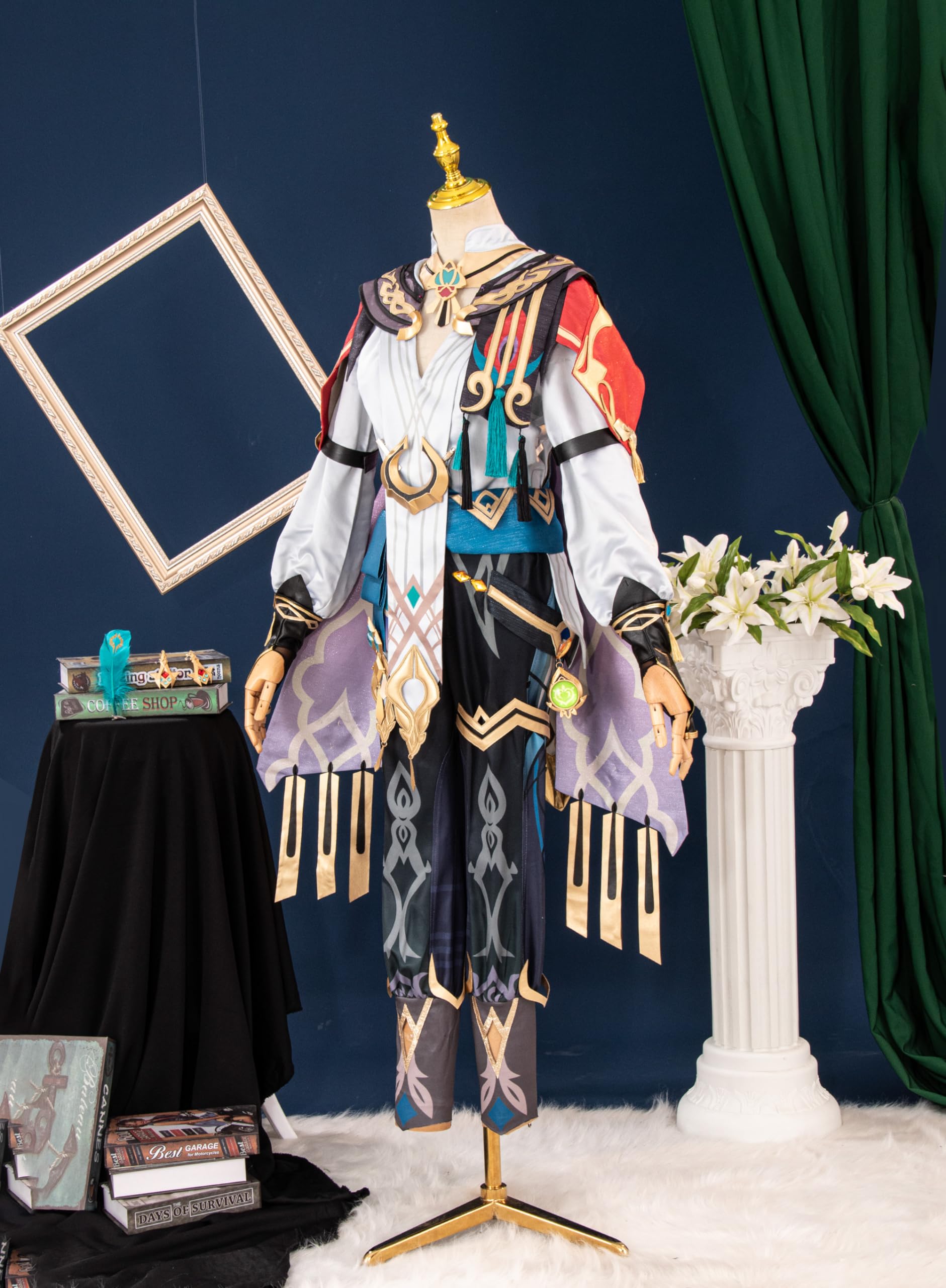 Snapklik.com : Upgraded Edition Genshin Impact Kaveh Cosplay CostumeXXL