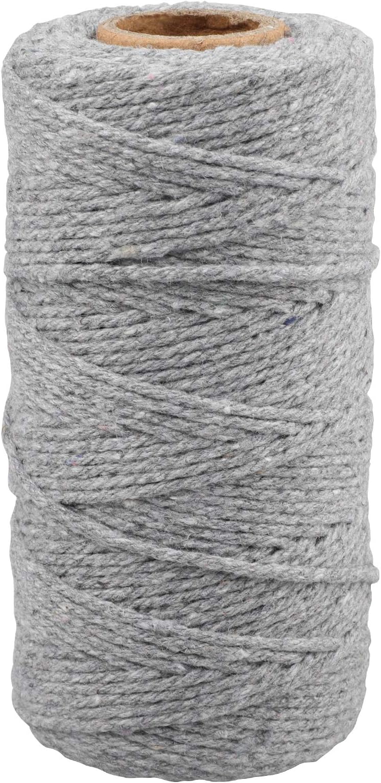 Amazon.com: Tenn Well 335 Feet 2mm Jute Twine Rope Gift Twine Packing ...