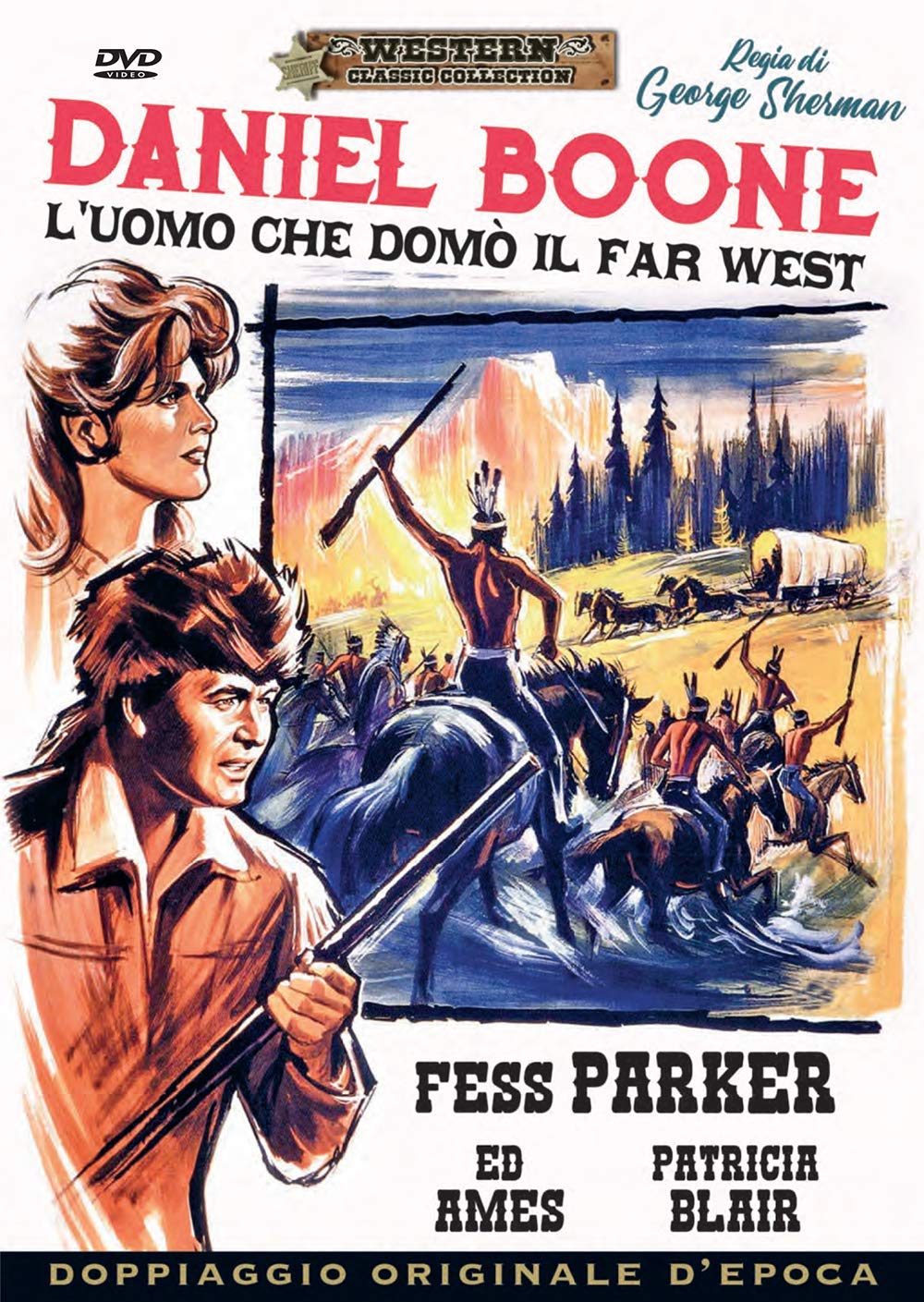 Amazon.com: Daniel Boone: Frontier Trail Rider : Fess Parker, Ed Ames ...