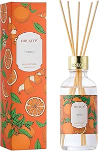 Amazon.com: Airkeep Reed Diffuser Oil Set with Reed Sticks,Citrus ...