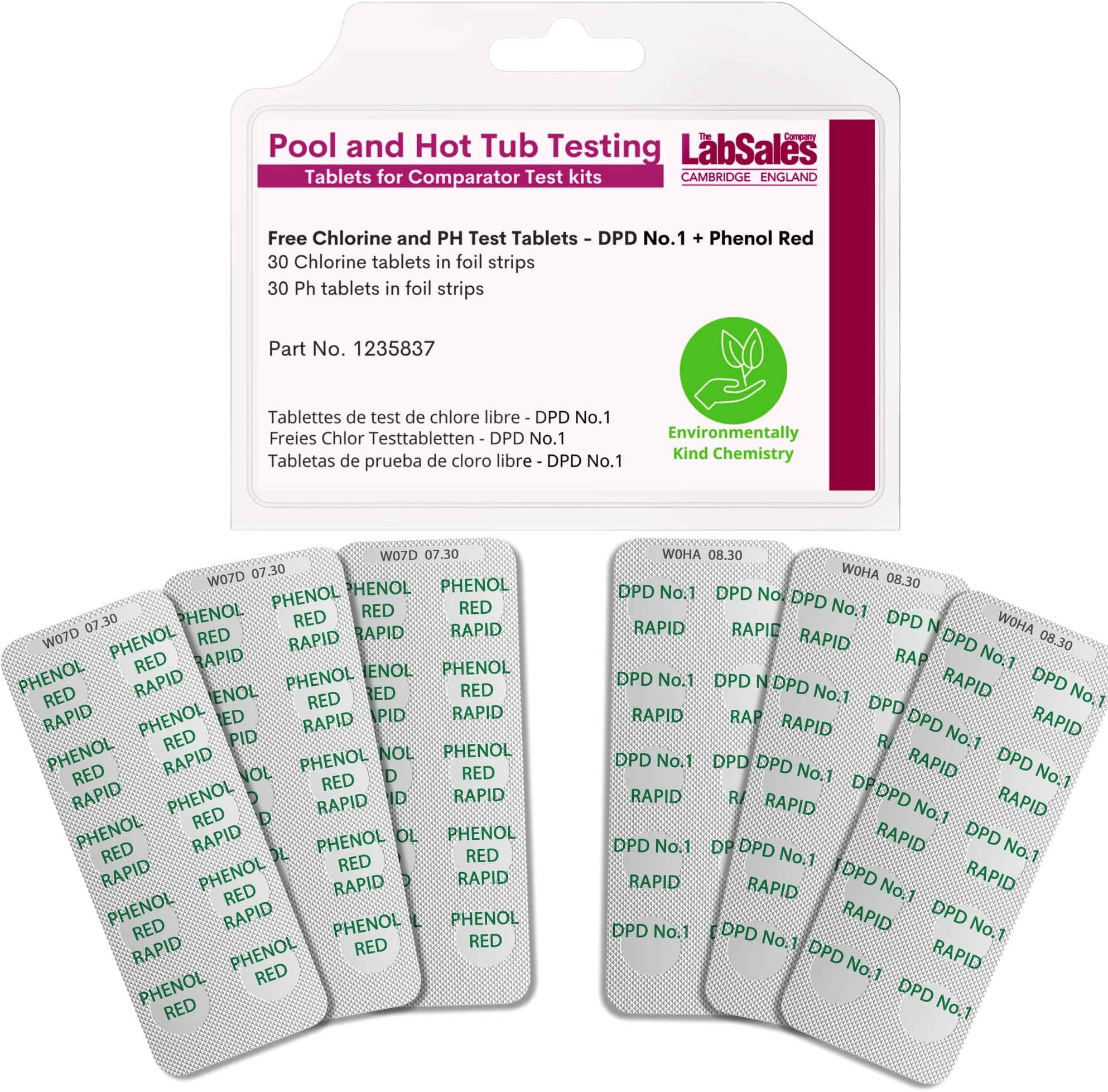 100 DPD 3 Palintest Swimming Pool Test Tablets : Amazon.co.uk: Garden