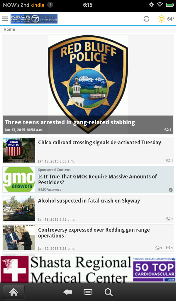 KRCR News7:Amazon.ca:Appstore for Android