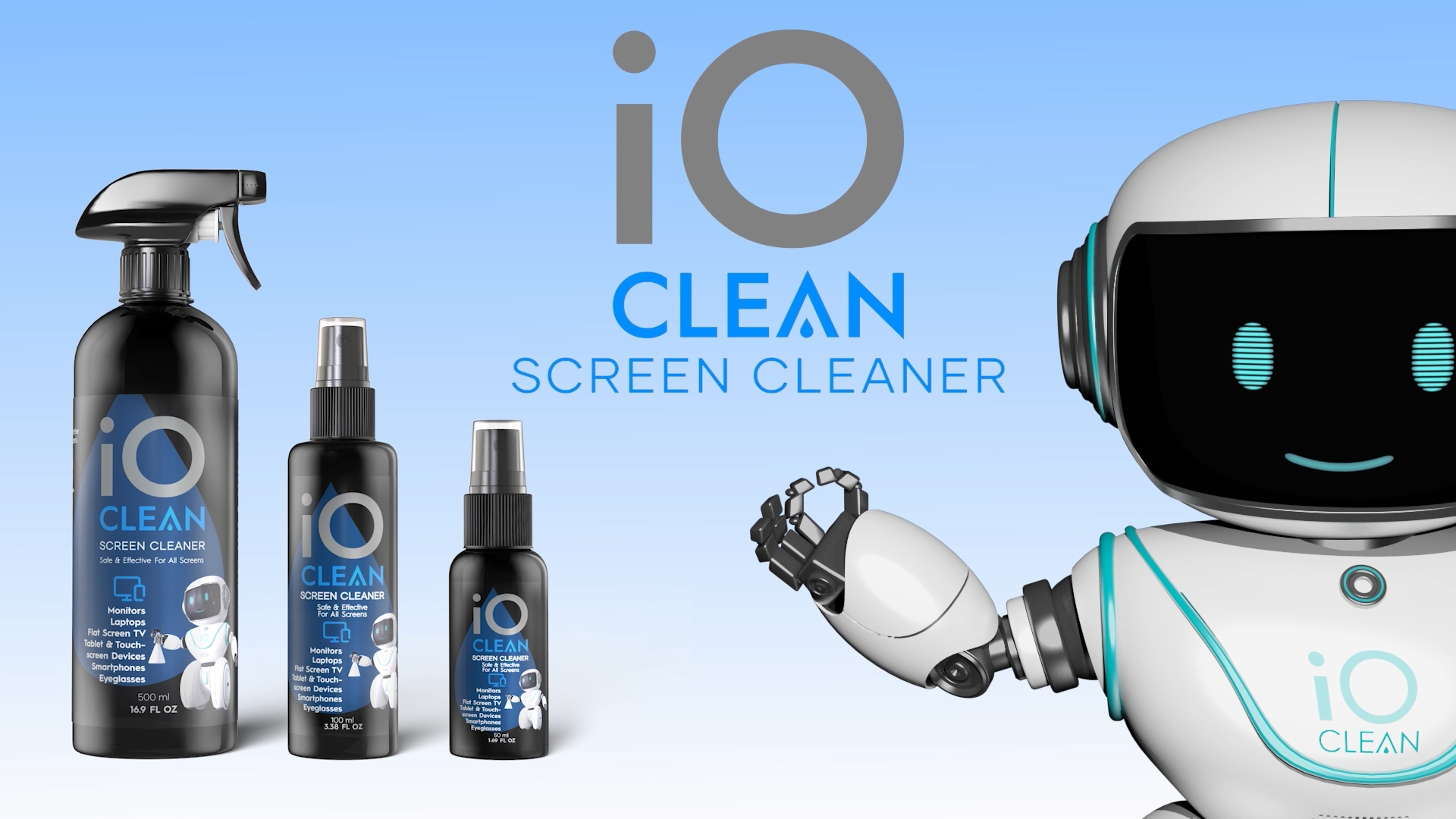 Watch SCREEN CLEANER IO Clean on Amazon Live