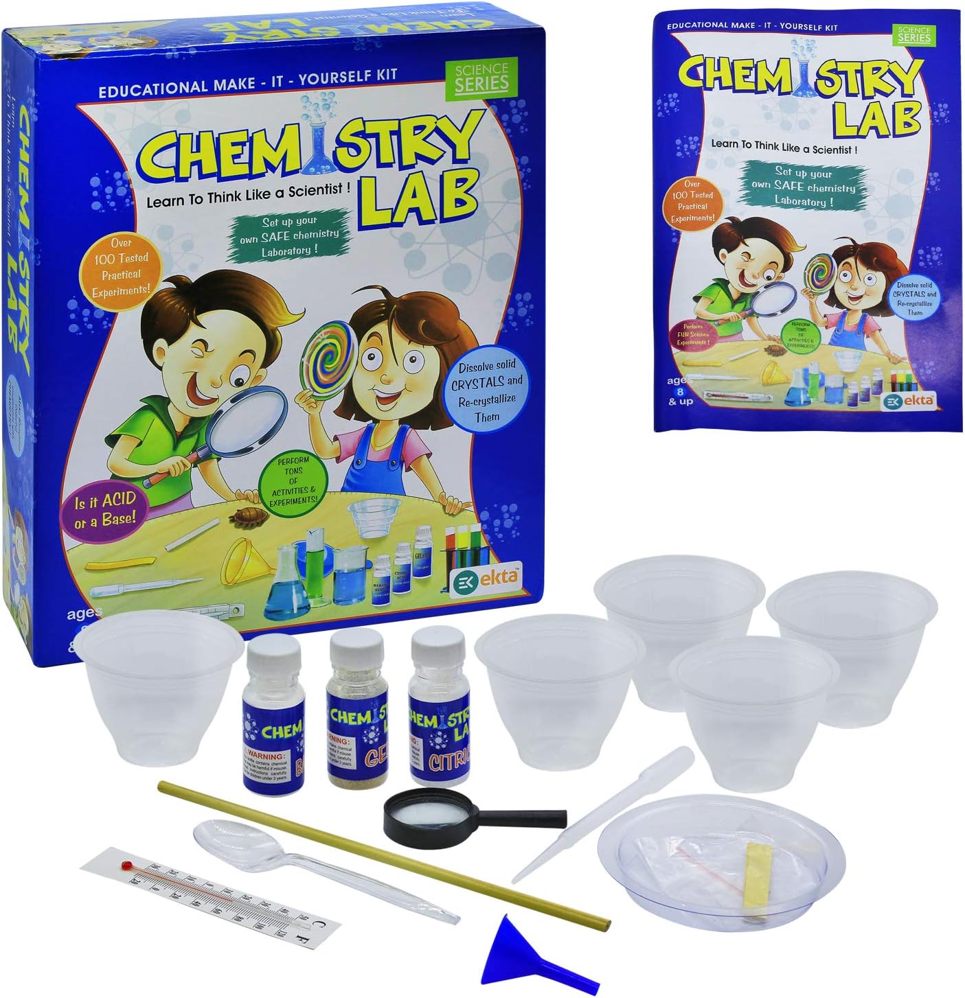 Buy ekta Chemistry lab Educational kit by krasa Toys- Multi Color ...