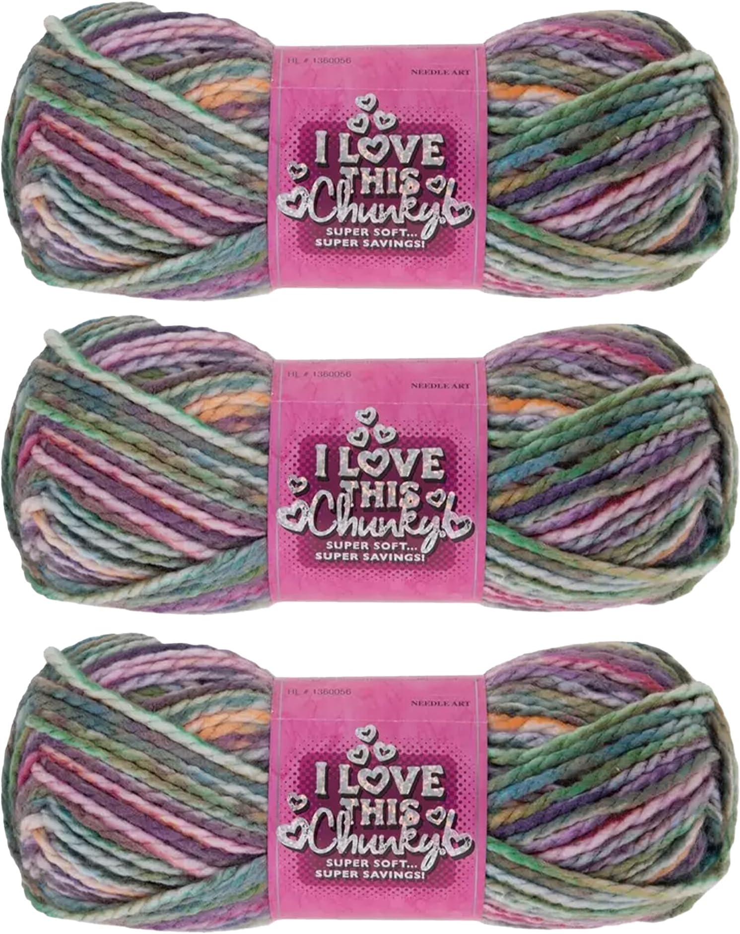 Amazon.com: I Love This Cotton Medium Yarn for Crocheting & Knitting ...