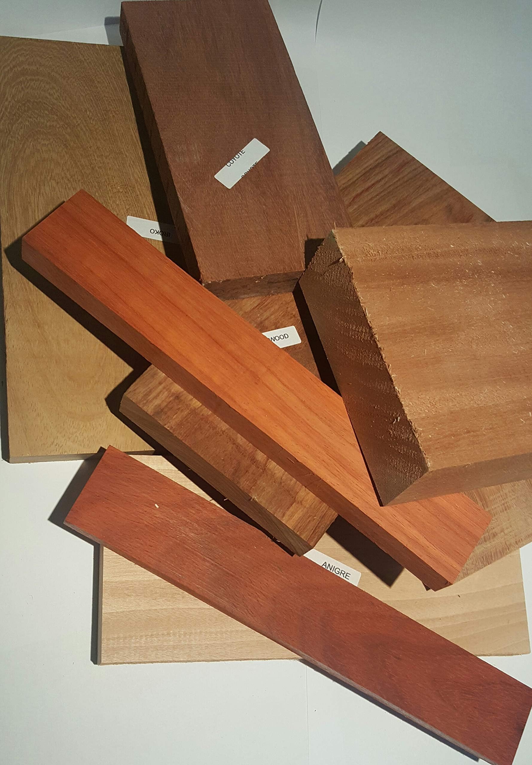 Amazon.com: Exotic Wood Cut-Offs 10-Pound Box : Tools & Home Improvement