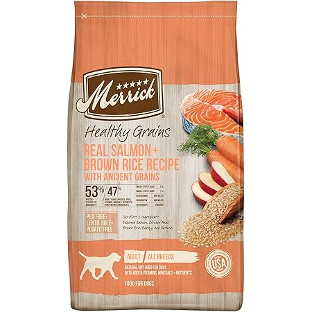 Amazon.com: Merrick Classic Healthy Grains Dry Dog Food with Real Meat ...