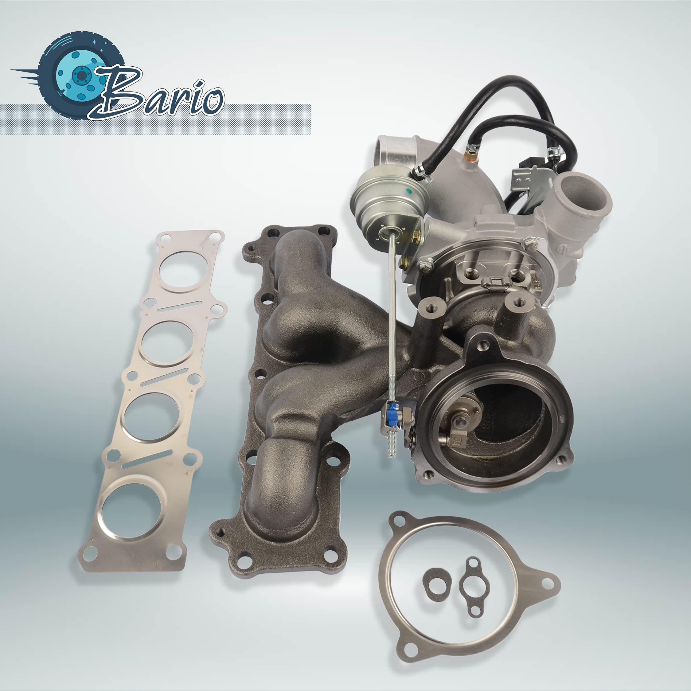 TurboCharger W/solenoid acutator Replacement For 2011-2014 Land Rover ...