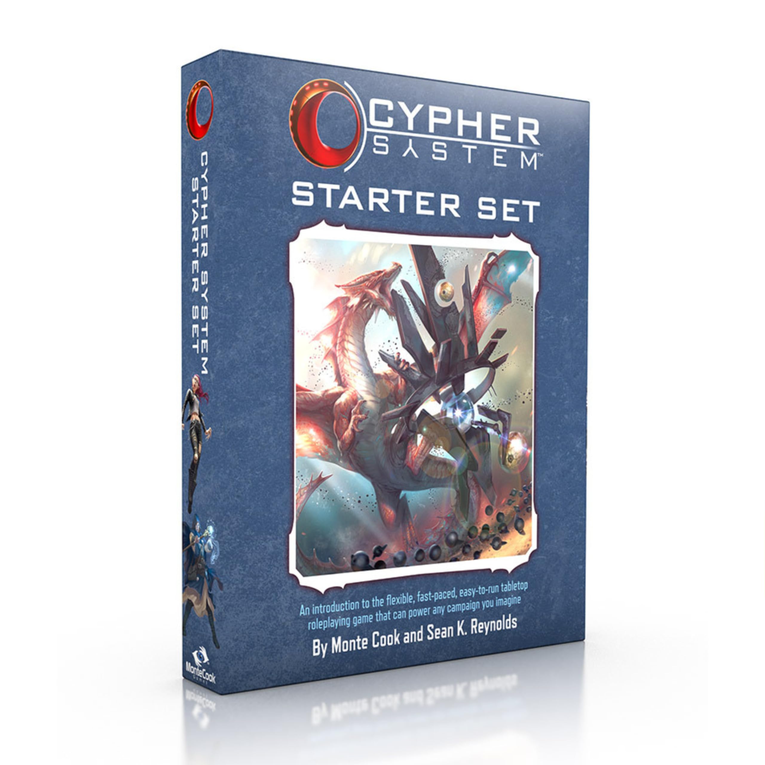 Monte Cook Games Cypher System Starter Set - RPG Tabletop Board Game ...