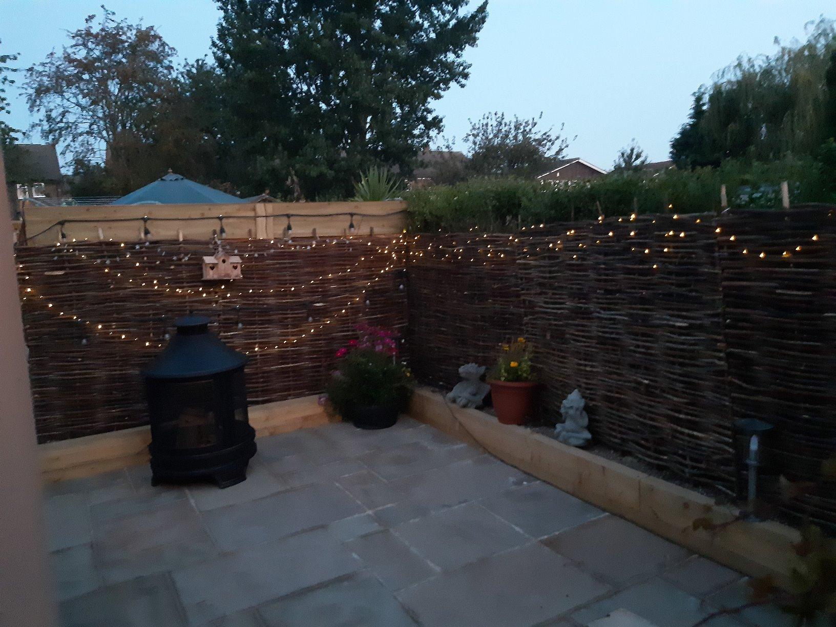 Papillon 5 Pack Premium Hazel Hurdle Garden Fence Panels Wattle Fencing ...