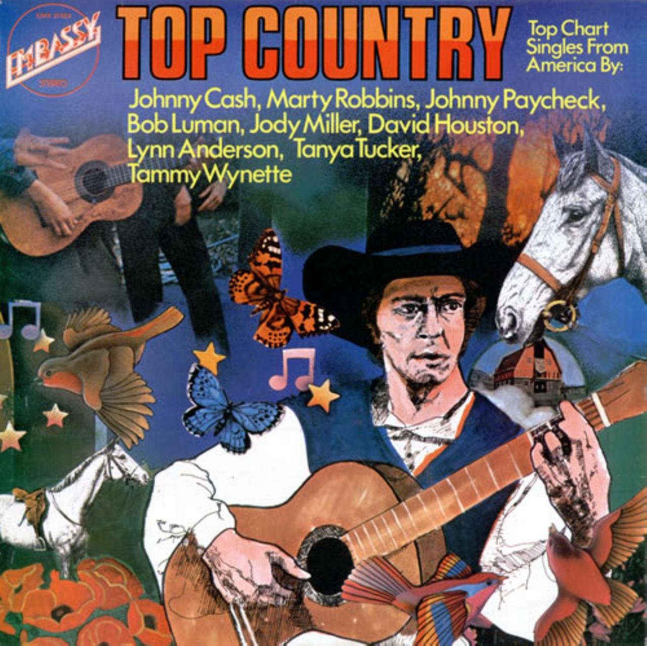 Amazon.com: The World of Country Music 24 Top Hits on 2 Great Long Play ...