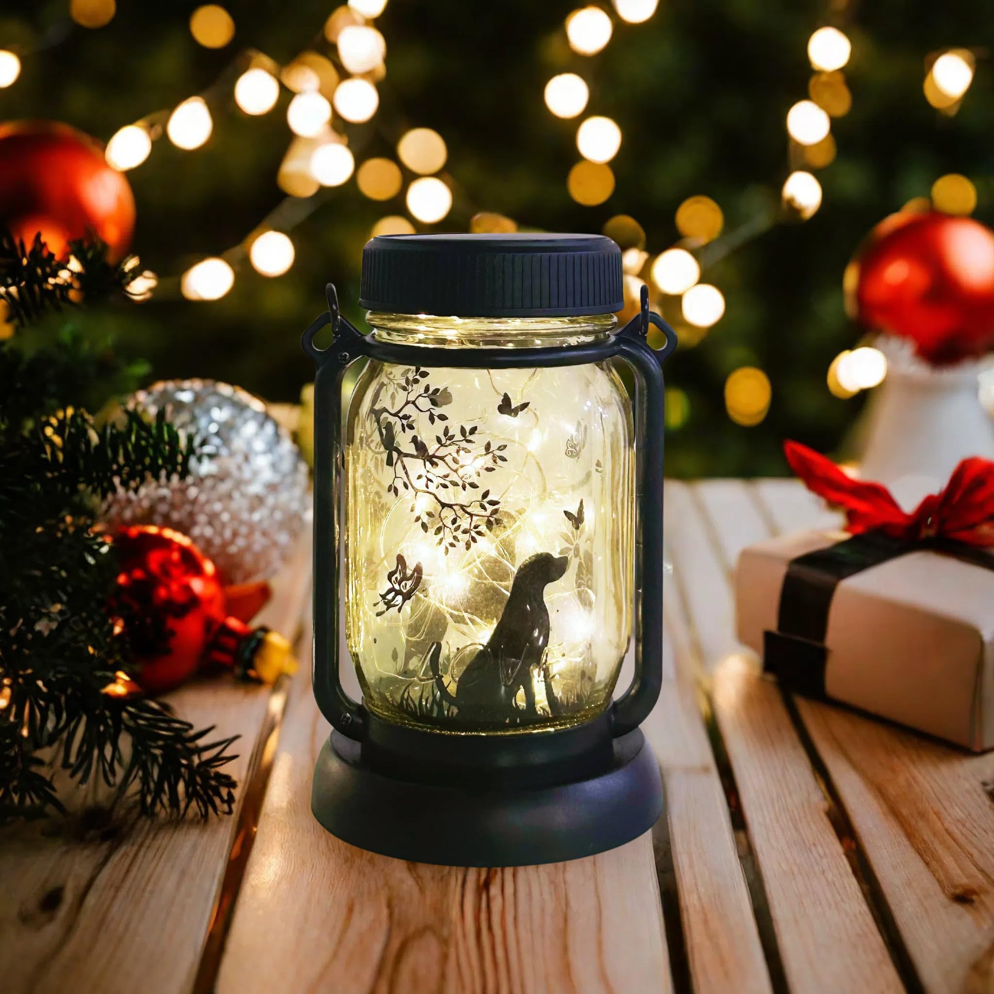 Dog Solar Garden Lights, Garden Decor, Yard Decor, Dog Lamp, Gift for ...