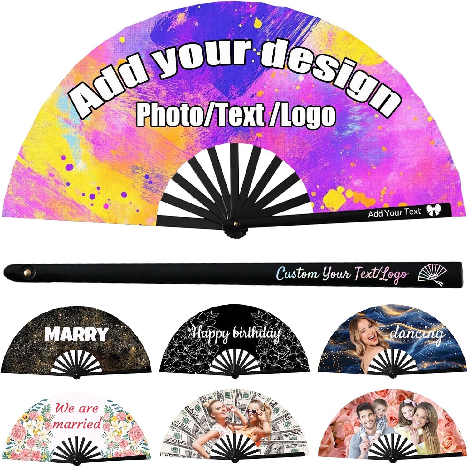 Amazon.com: MBDFUT Personalized Fans for Line Dancing Boots on The ...