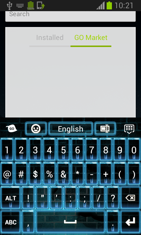 Blue Neon Flame Keyboard:Amazon.co.uk:Appstore for Android