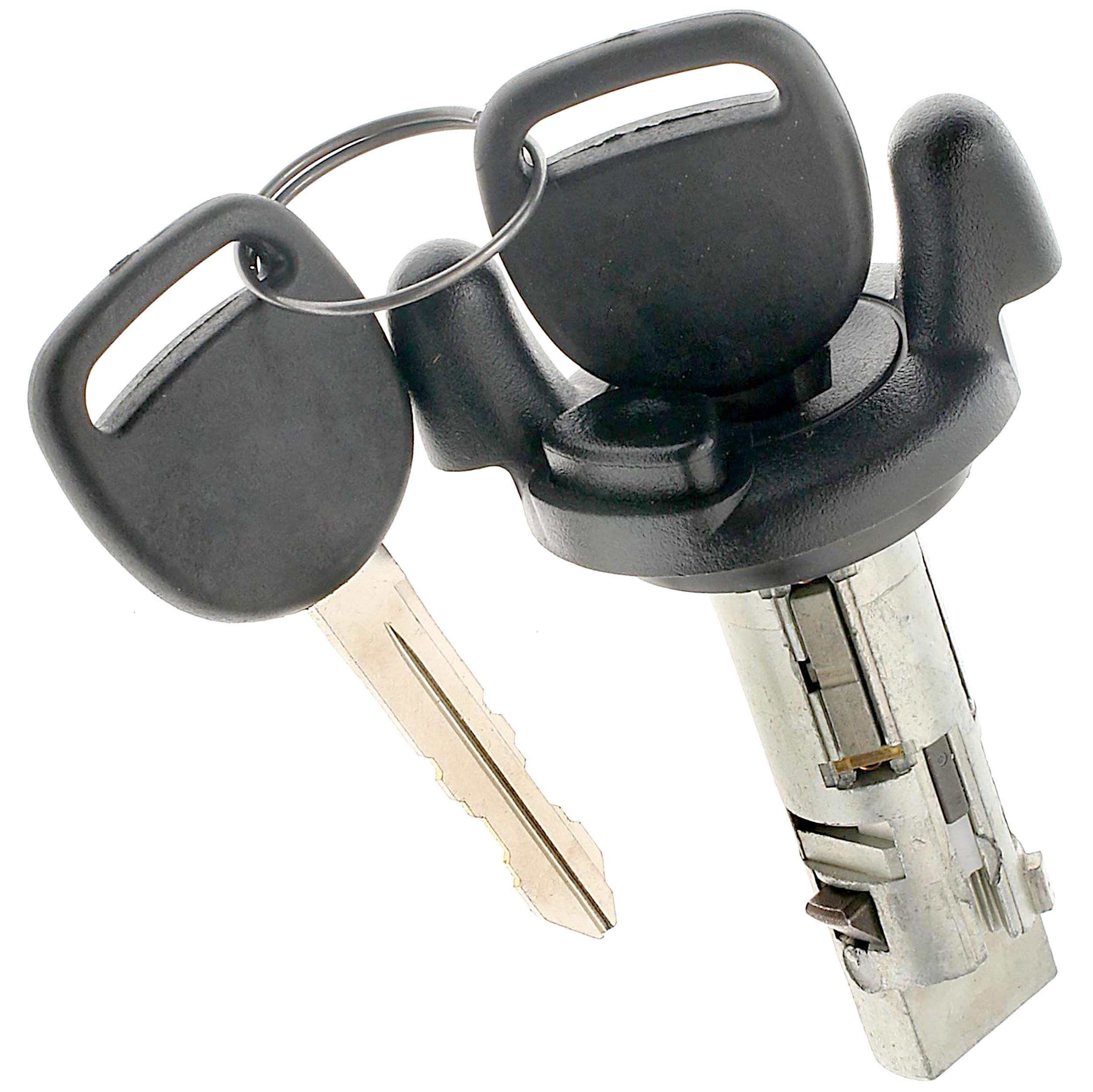 Amazon.com: APDTY 141410 Ignition Lock Cylinder w/ 2 New Keys Fits ...