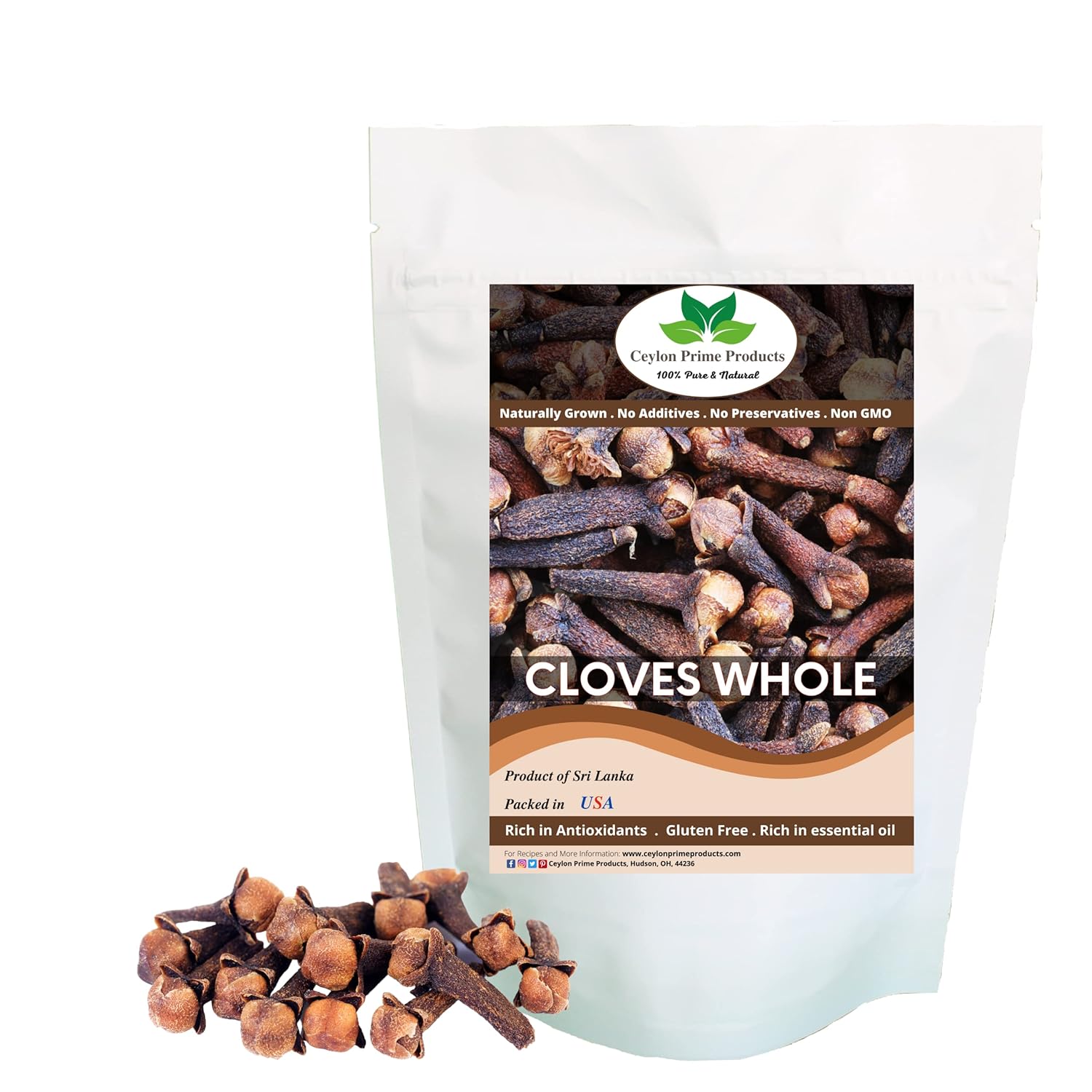 Amazon.com: Whole Cloves (2oz) |Strong Aroma and Flavor | Cloves for ...