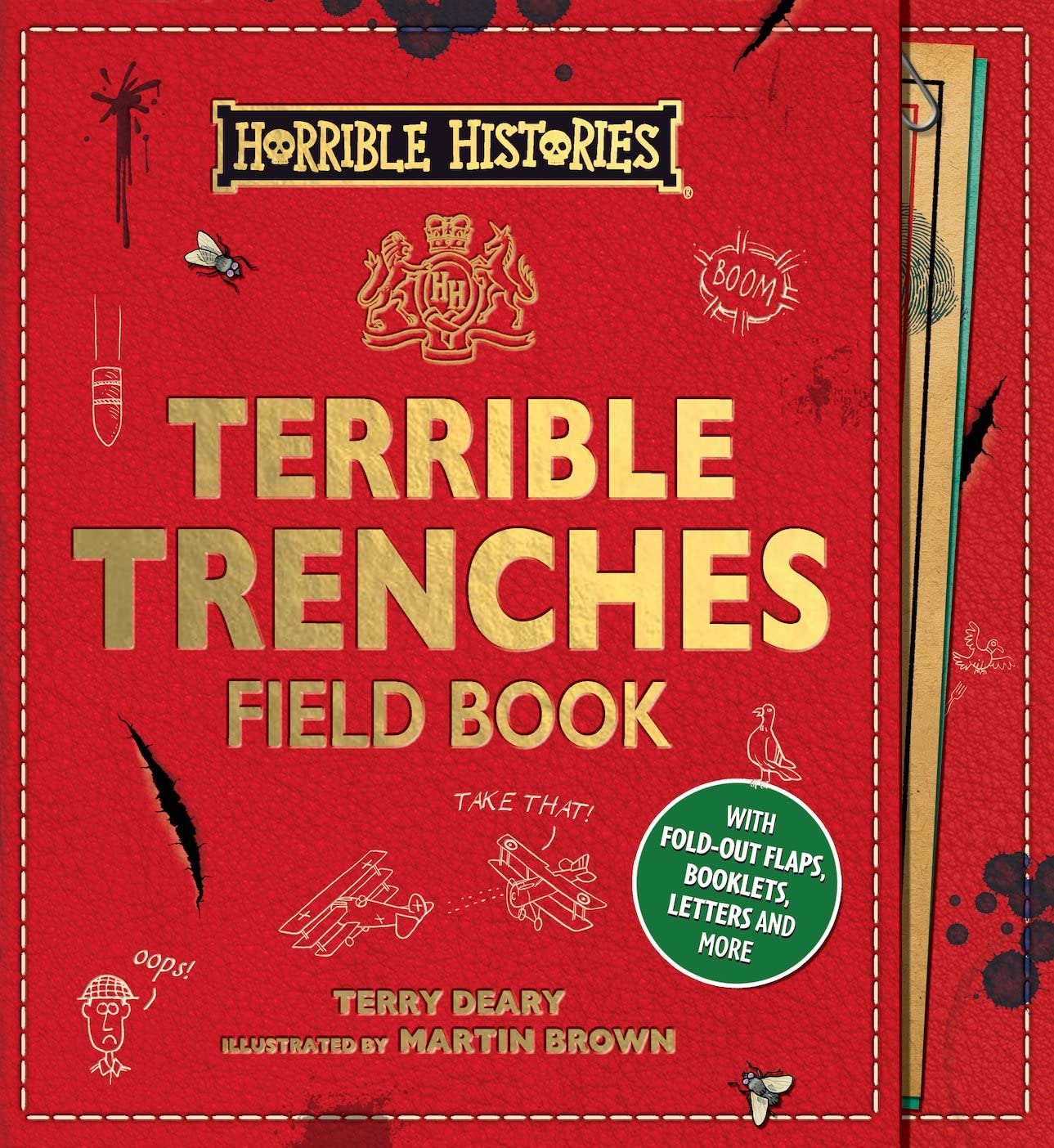 Terrible Trenches Field Book (Horrible Histories Novelty) : Deary ...