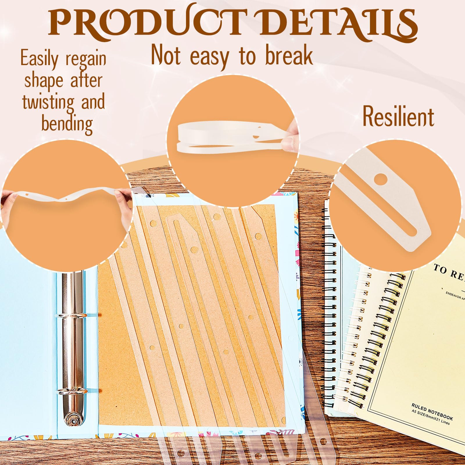 Snapklik.com : Fabbay Magazine Holders For Binders 3 Hole Punched ...