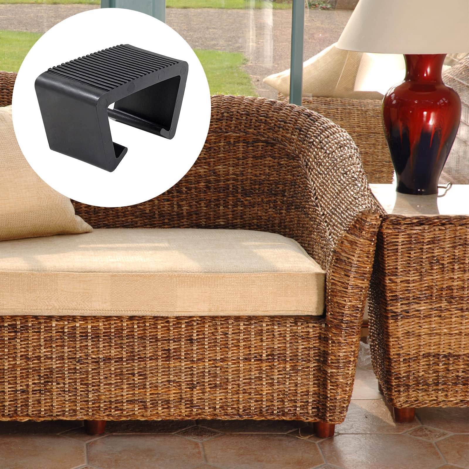 Couch Clamps For Sectionals 6-Pack Outdoor Furniture Clips - Rattan ...