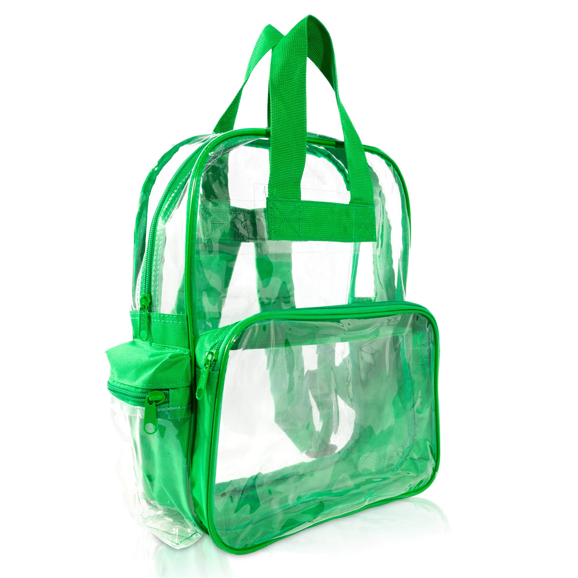 Amazon.com | DALIX Clear Backpack Bags Smooth Plastic Transparent See ...