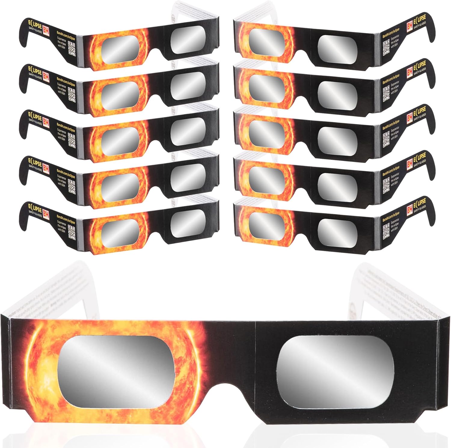 American Paper Optics Solar Eclipse Safety Glasses (10-pack) Block 100% ...