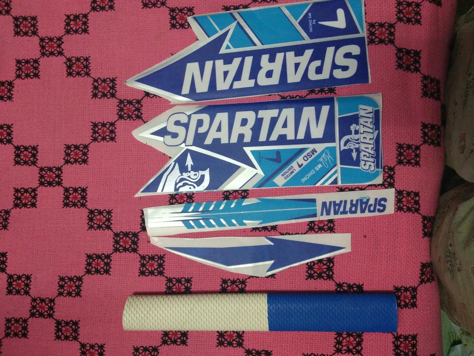 Buy Om Enterprises Spartan MSD 7 Bat Sticker With Grip Online at Low ...