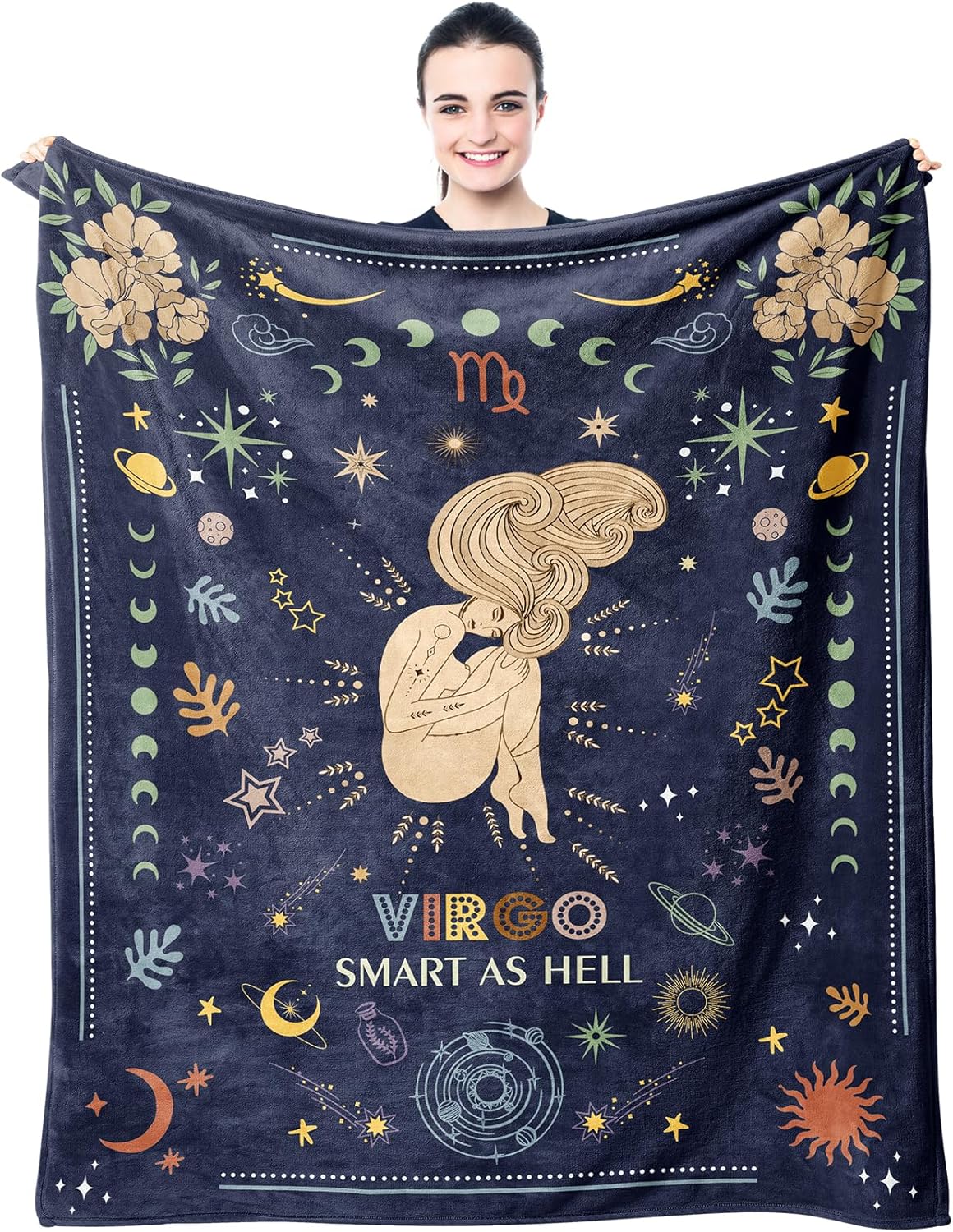 Amazon.com: Muxuten Virgo Gifts Blanket 60"x50", Virgo Gifts for Women ...