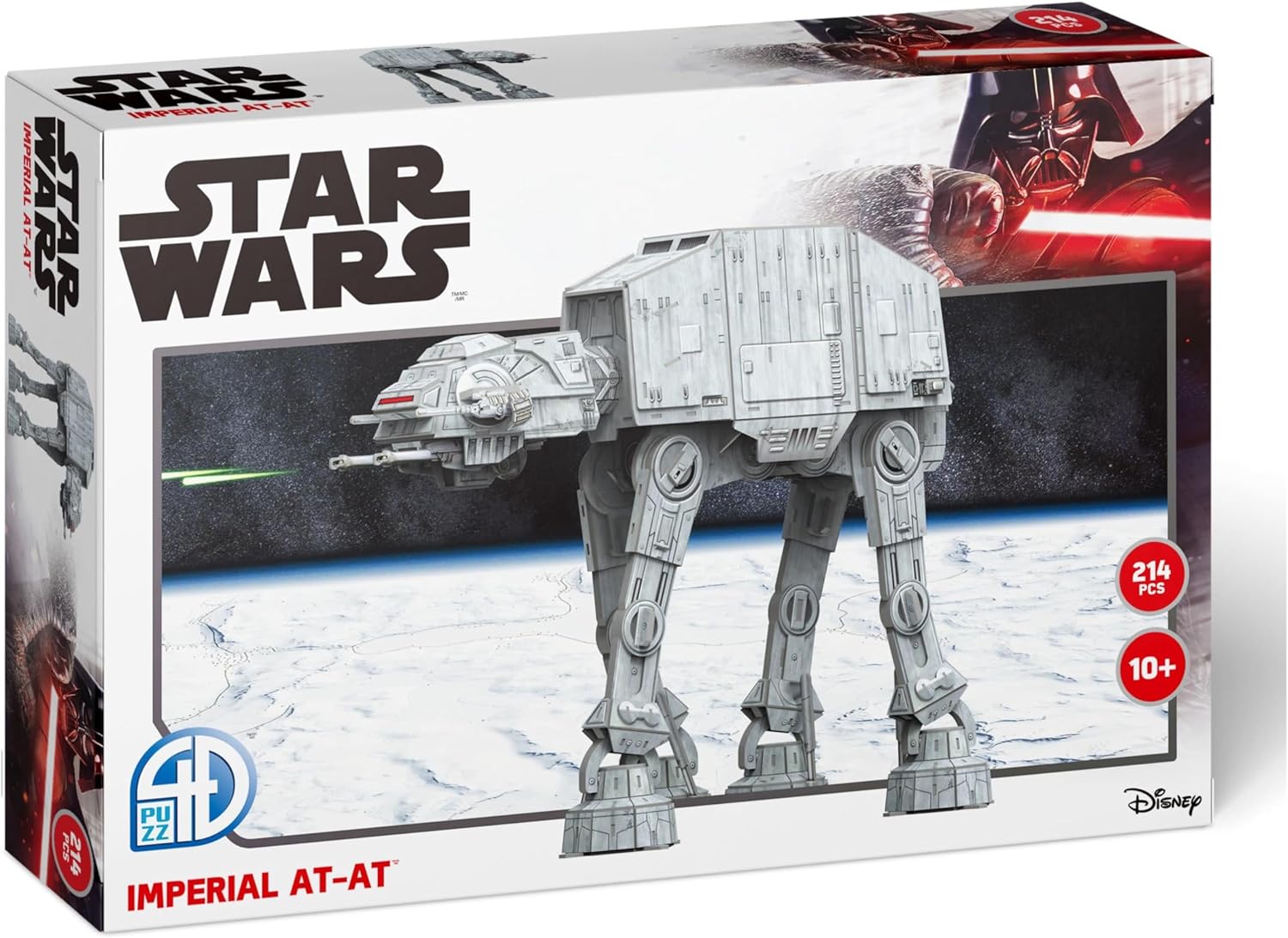 4D Cityscape Star Wars 3D Paper Model Kits (ATAT Walker)
